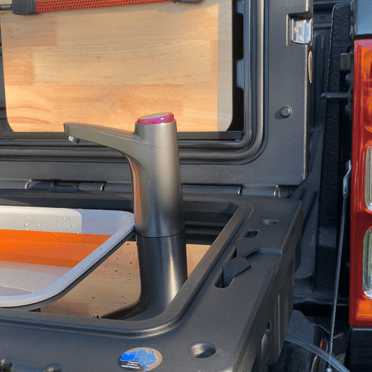 OzTerrain Portable Kitchen - Electric Tap