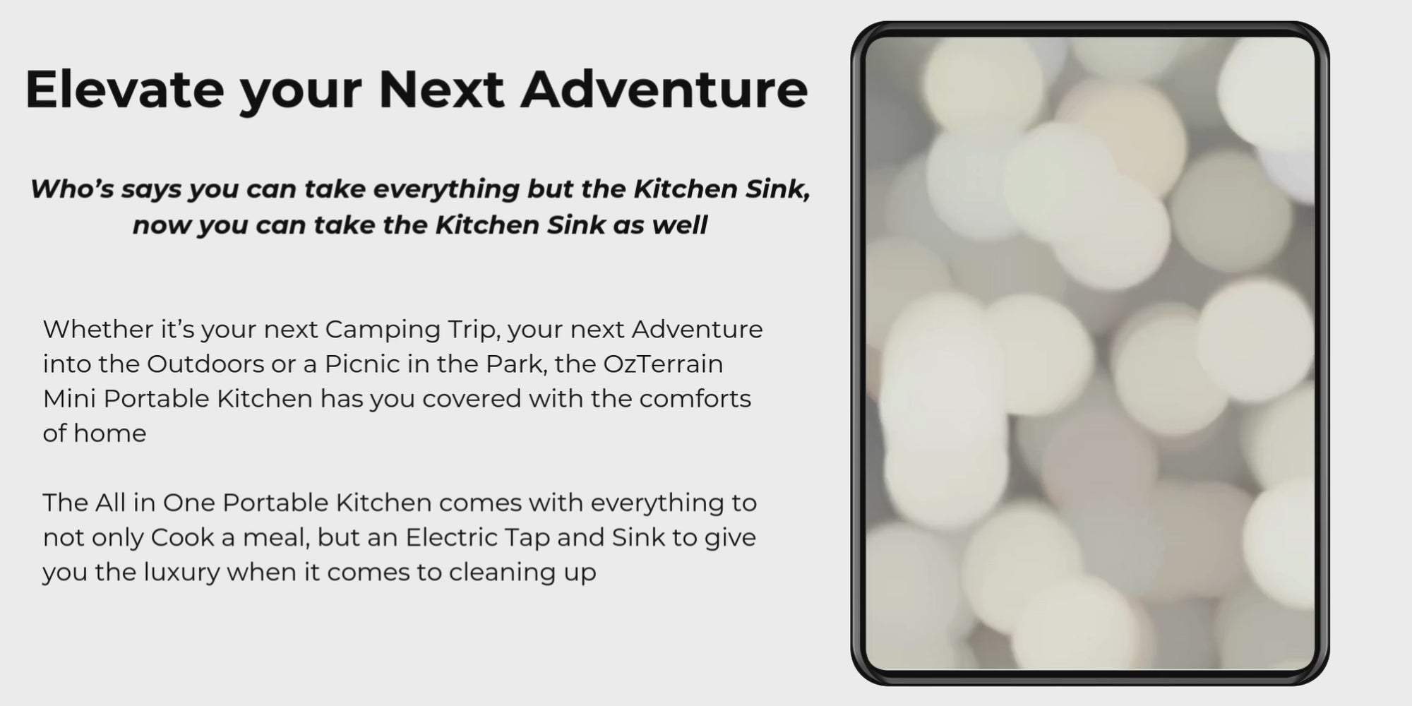 Mini Portable Kitchen – OzTerrain